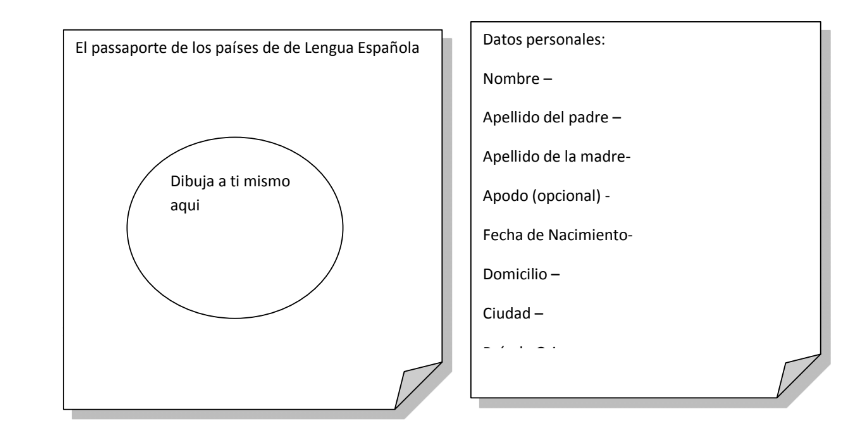Rinconcito del profe: Actividad - Pasaporte