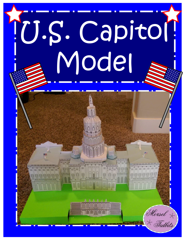 Morsel Tidbits: U.S Capitol Paper Model