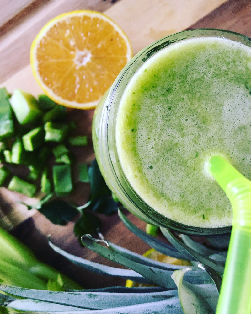 Jugo verde de nopal - Delirios de Cocina
