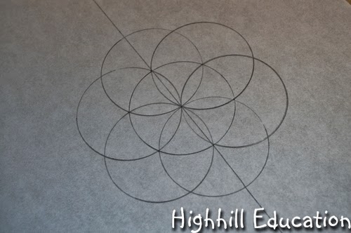Highhill Homeschool: Geometric Design - Shapes in Circles