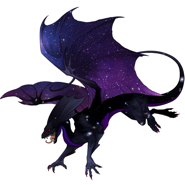 Toca do Juban Albino™: Nova Criatura: Dragão do Vazio