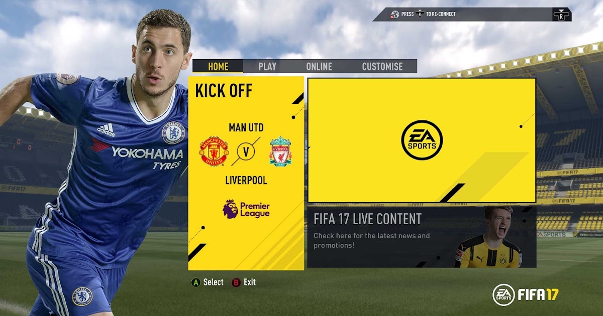 Cara Setting Bermain FIFA 17 PC Terbaru - Cariduit-dot