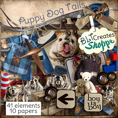 3Tz's DesignZ: FTU Clusters Puppy Dog Tails