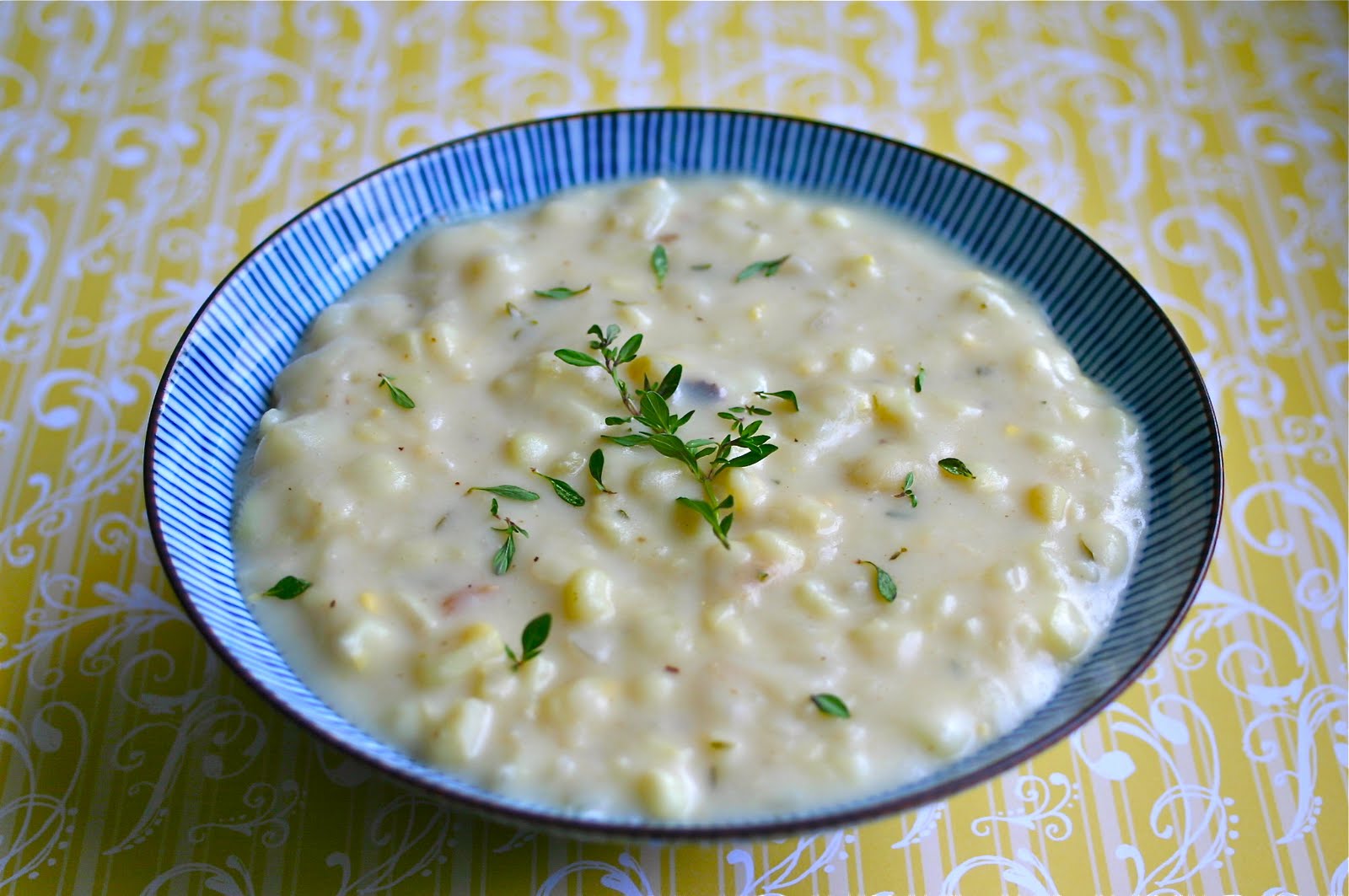 My Retro Kitchen: Fresh Corn Chowder