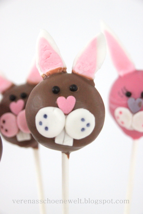 Easter Bunny Cake pops + Tutorial + Linky party!!! - Verena´s schöne Welt