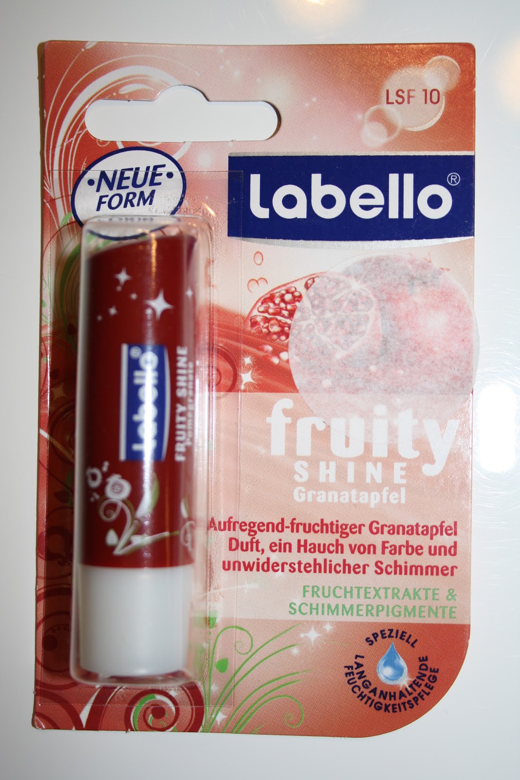 Das Beautytagebuch...: #3 Review: Labello Fruity Shine Granatapfel ...