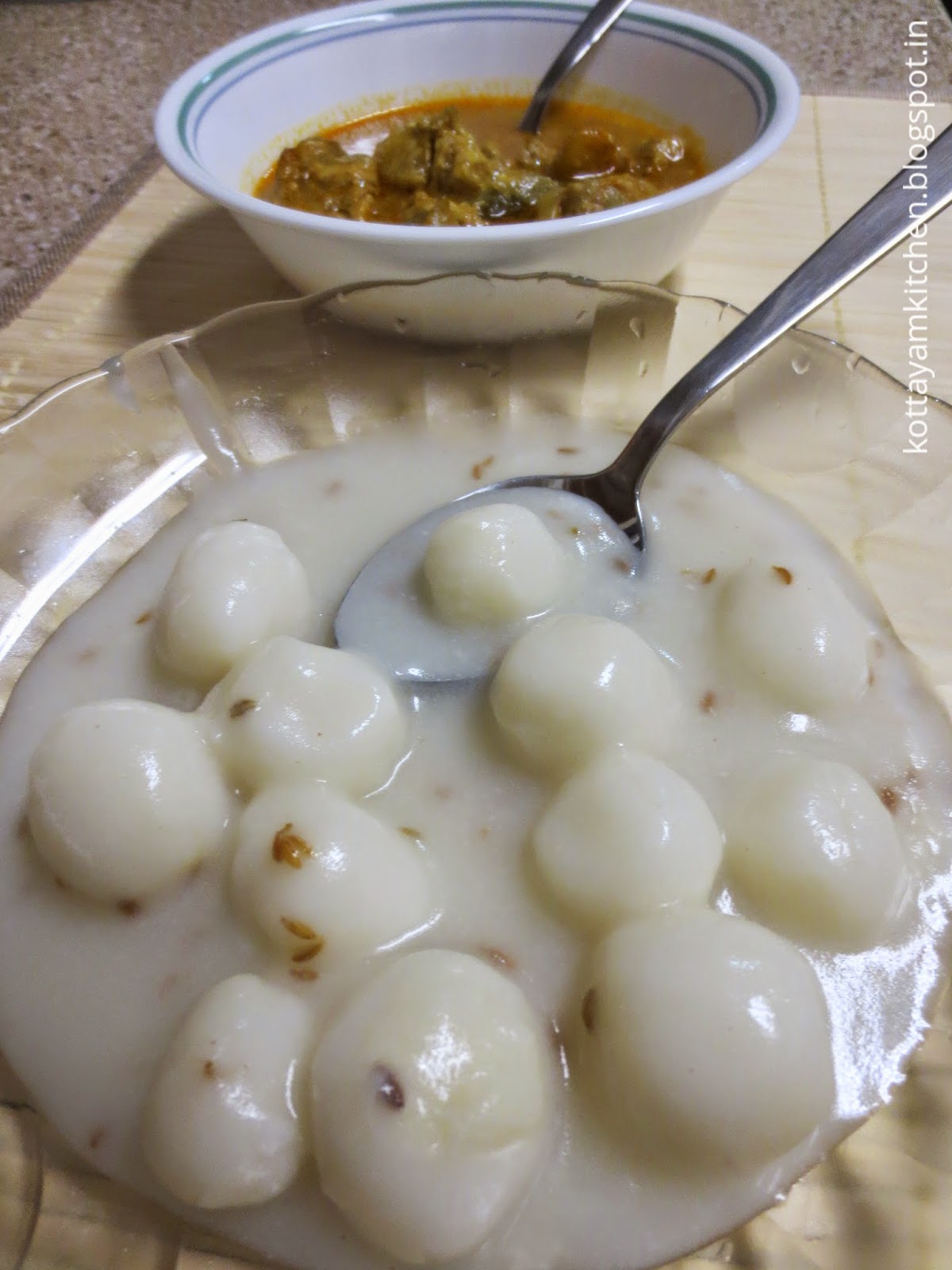 Pidi with Chicken curry - Kottayam Kitchen