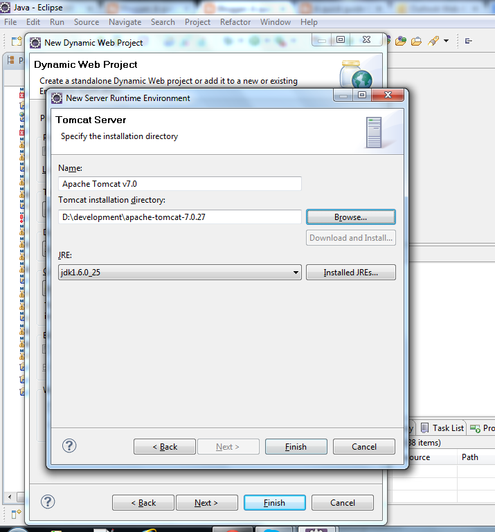 Java Kart Setup Development Environment With Eclipse And Tomcat 2566