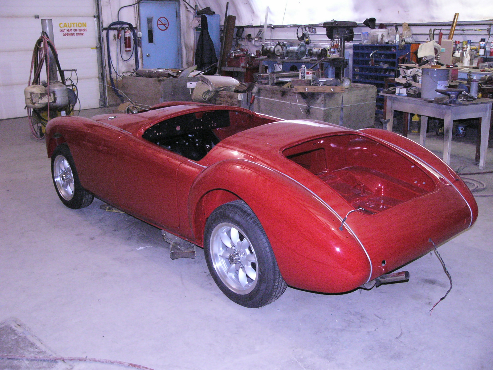MGA Restoration: Fitting Fenders