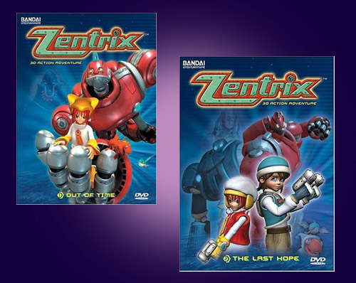 Zentrix - 6-DISC DVD Set - 3D Action Adventure (Bandai Entertainment ...