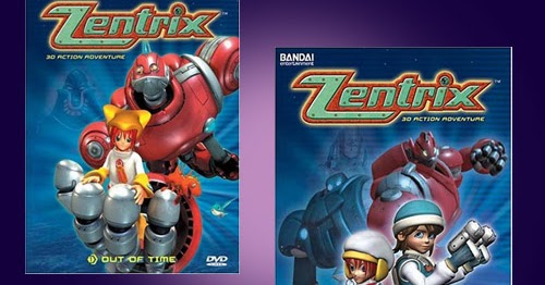 Zentrix - 6-DISC DVD Set - 3D Action Adventure (Bandai Entertainment) - NEW!