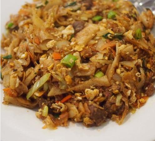 Kottu Rotti with Chicken
