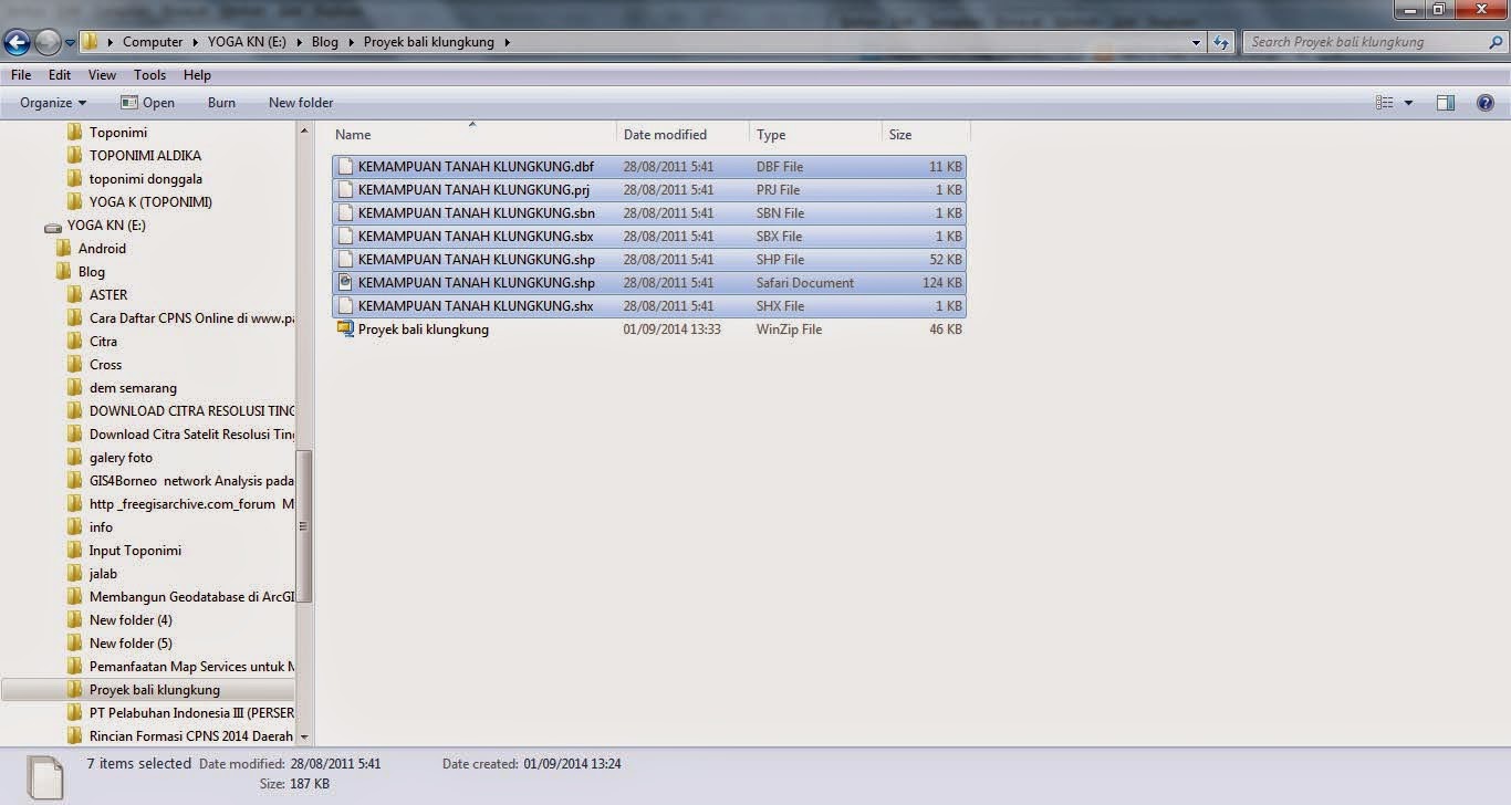 Membuka Shapefile (shp) dengan ArcGIS Online ~ Air Itu Mengalir