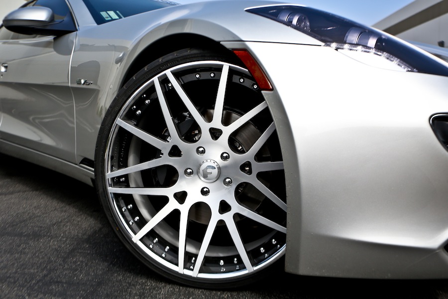 Car Show Bernie: Forgiato Wheels Shows off a Fisker Karma