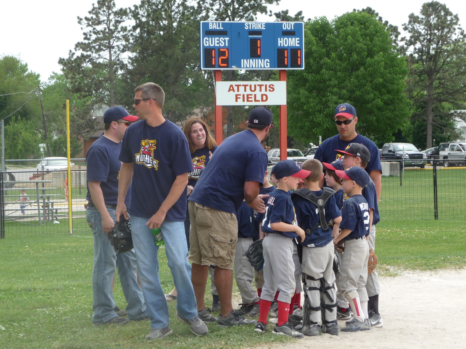Our very Full House: Baseball equals BUSY