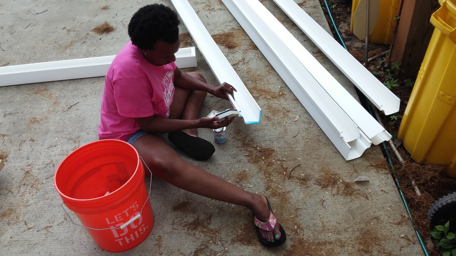 The Rain Gutter Grow System - Farming Your Yard