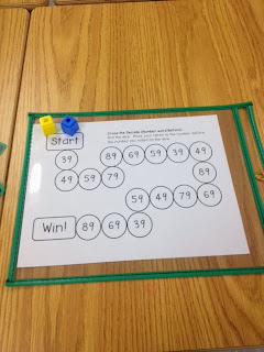 Mrs. H.'s Resource Room: Mathy Monday-Crossing the Decade *freebie*