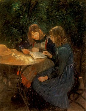 Reading and Art: Albert Anker