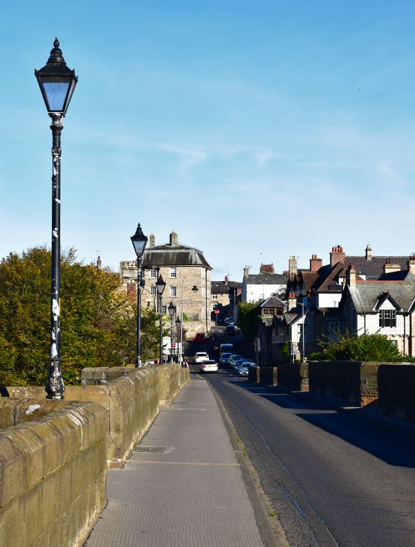 Photographs Of Newcastle: Corbridge Bridge and River Tyne