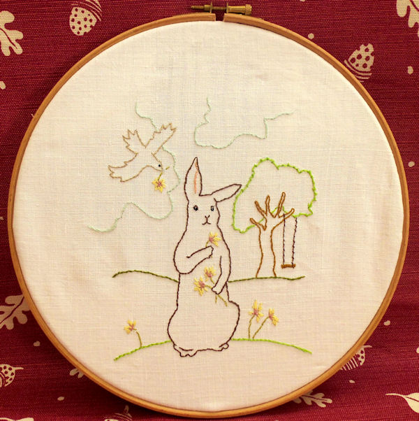 Around the Year: A Rabbit for all Seasons from Nakisha – Bustle & Sew