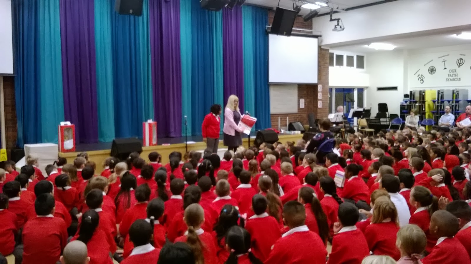 Headteacher's blog: Snaps from full school assembly