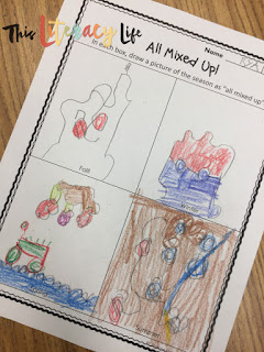 Fall Mixed Up This Book Talk Thursday {Freebie!} | This Literacy Life