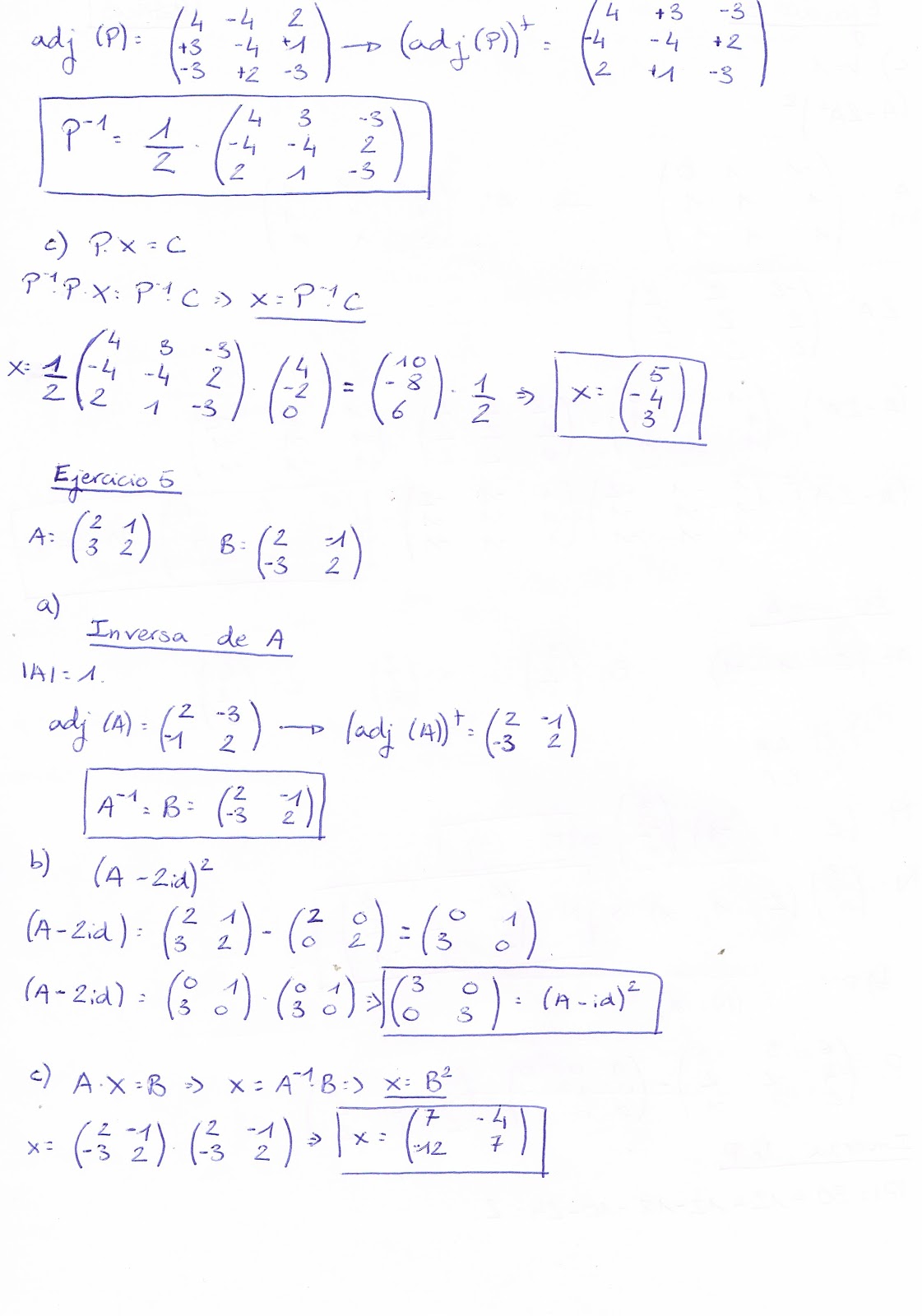 moniapuntes: ejercicios de mates resueltos (matrices)