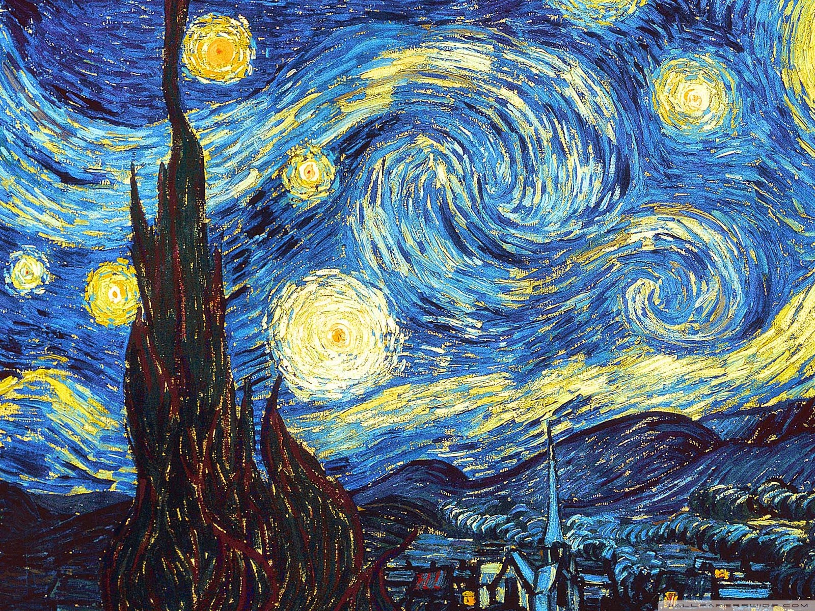 A Happy A Day!: Starry Starry Night...