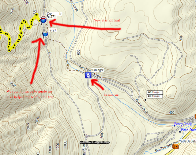 Walks with Moss: Notch pass east to Bark Shanty