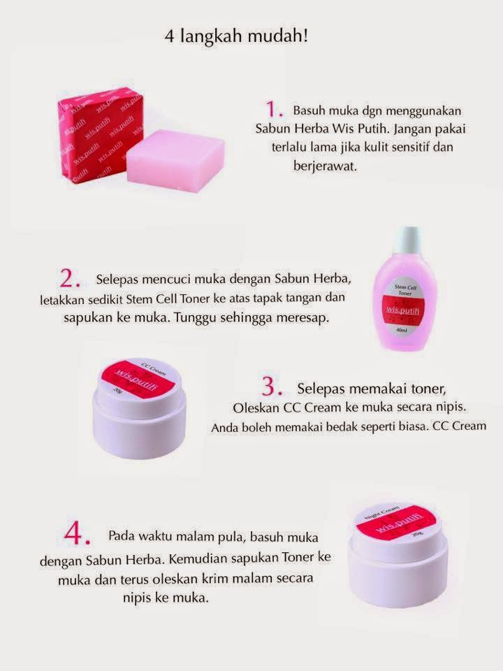 Produk Kecantikan & Kesihatan: WIS PUTIH SKINCARE FREE HYDROKINON