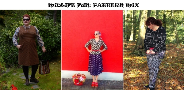 In The Writer's Closet: Midlife Fun: Pattern Mix