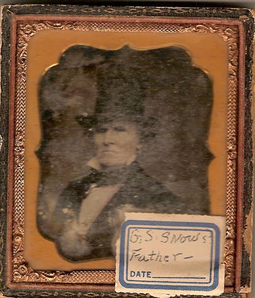 Edna's Diaries: Edna's father, Gilbert Spencer Snow