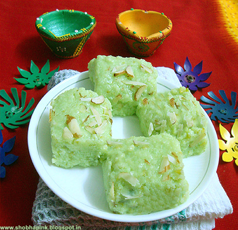 Shobha's: Pista Burfi