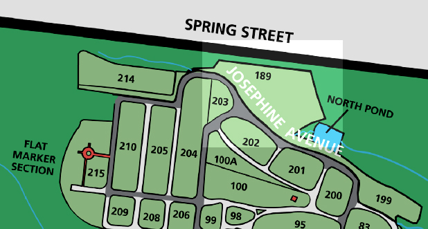 Albany Rural Cemetery - Beyond The Graves: Caught In A Landslide