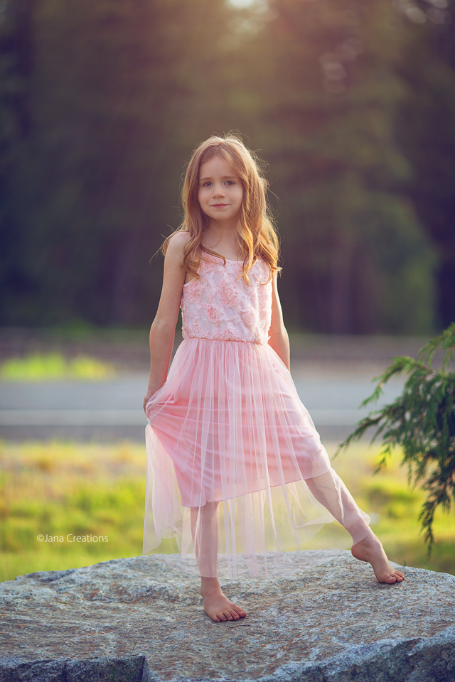 Jana's Creations: The most beautiful 7 yr old I know......