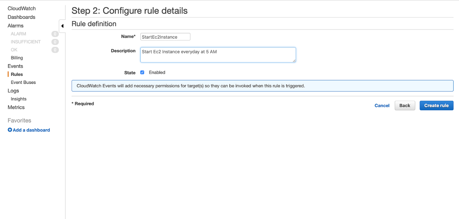 Techninja Lambda Functions To Stopstartrestart Ec2 Instances On Scheduled Intervals