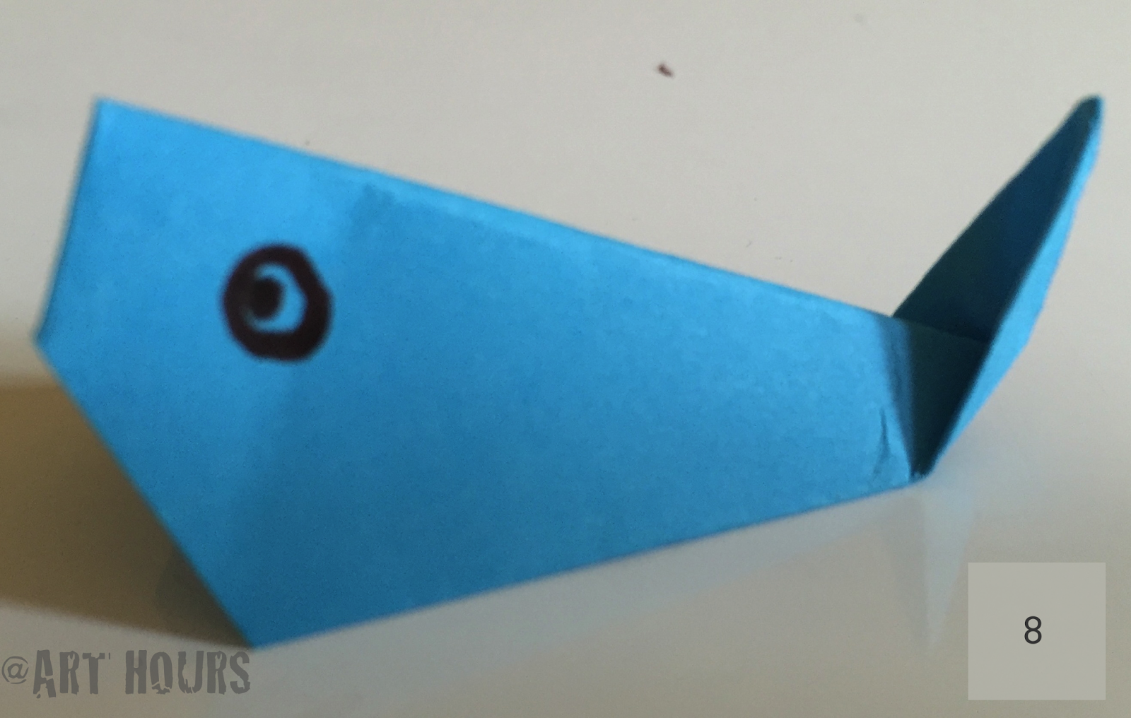ArchGuide: Origami Dolphin: Easy Origami for Kids