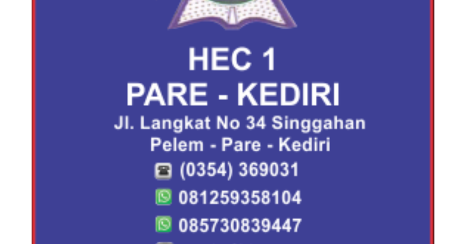 Info Kursus Bahasa Inggris: Kampung Inggris Pare