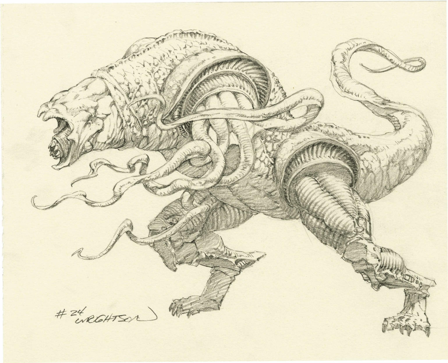 Perdido em Rabiscos: Como desenhar monstros