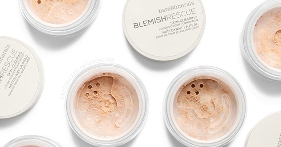 Le fond de teint en poudre libre Blemish Rescue de bareMinerals ...