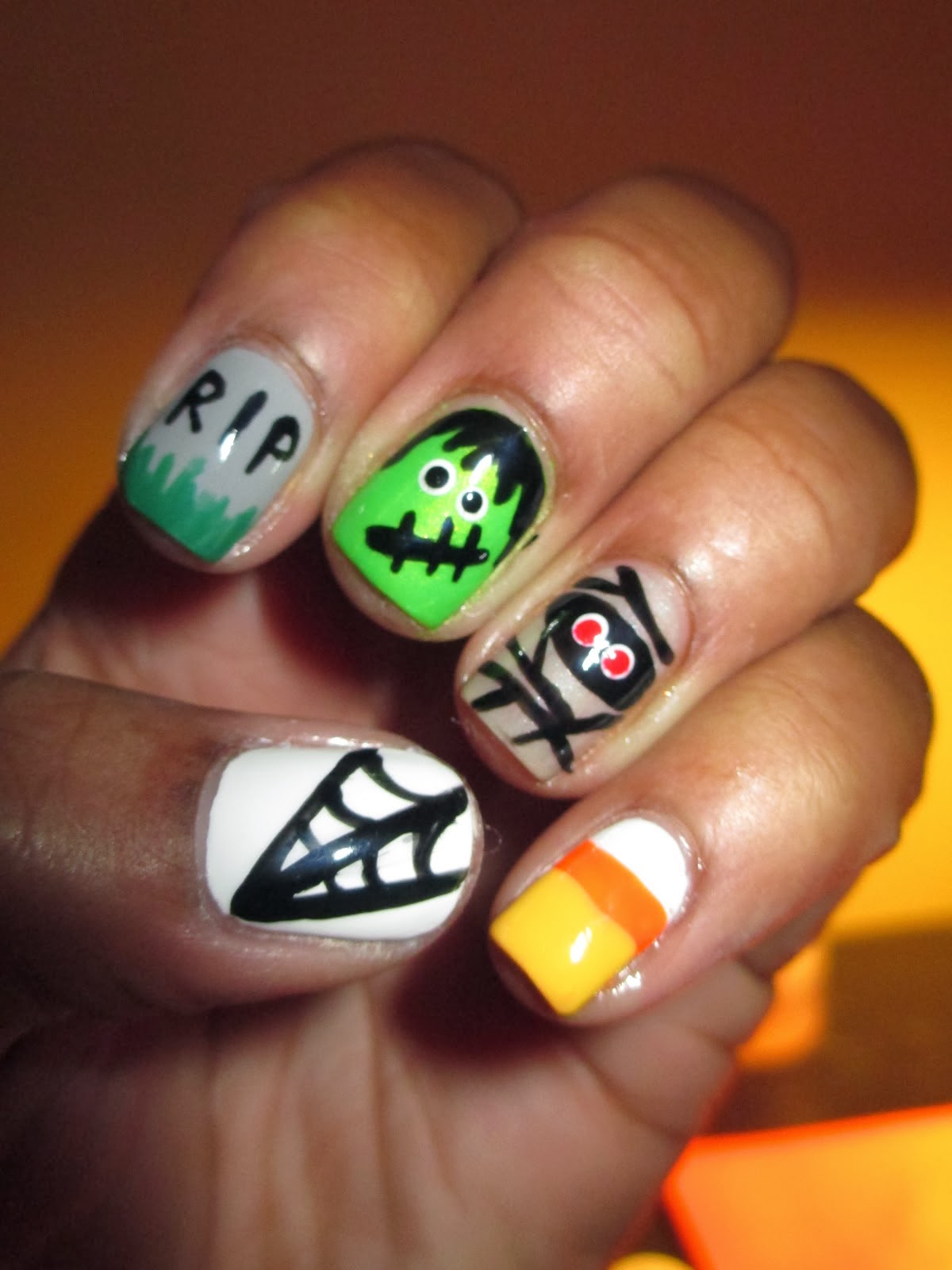 Scary Nail Art | Nail Art Ideas 101