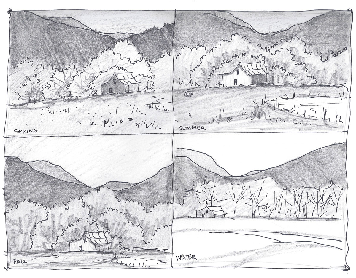 For Art's Sake: Behind the scenes- The Four Seasons