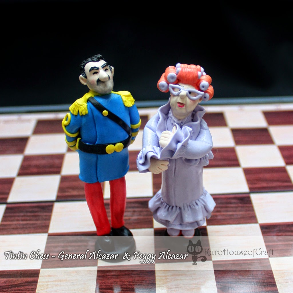 KuroHouse of Craft: Tintin Chess (Catur Tintin)