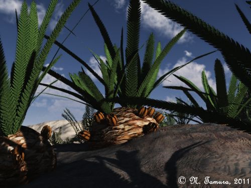 Paleoexhibit: Prehistoric plants