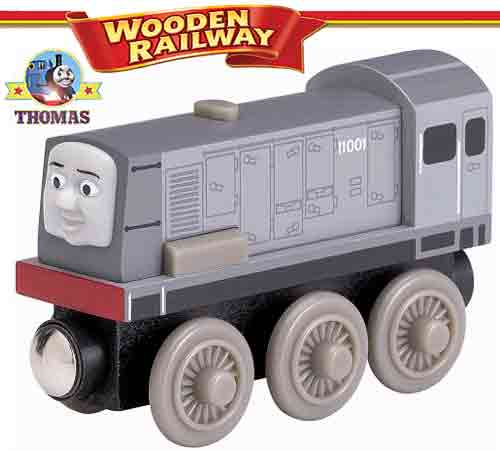 Day of the diesels Thomas wooden railway diesel engine character toys ...