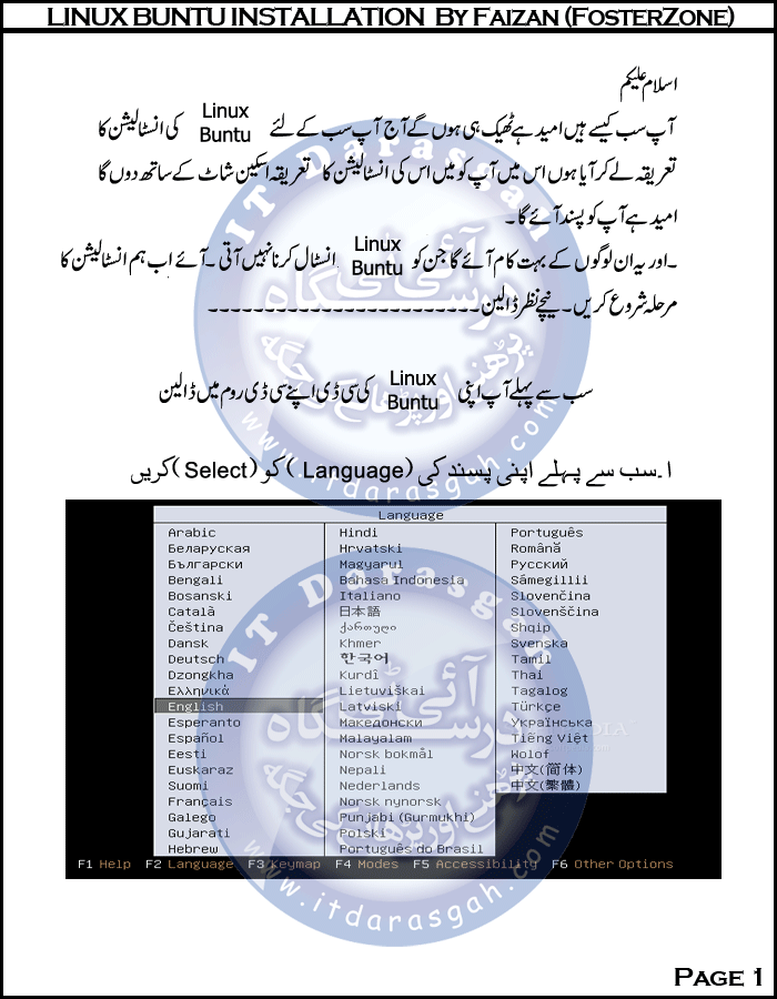 Information Technology in Urdu