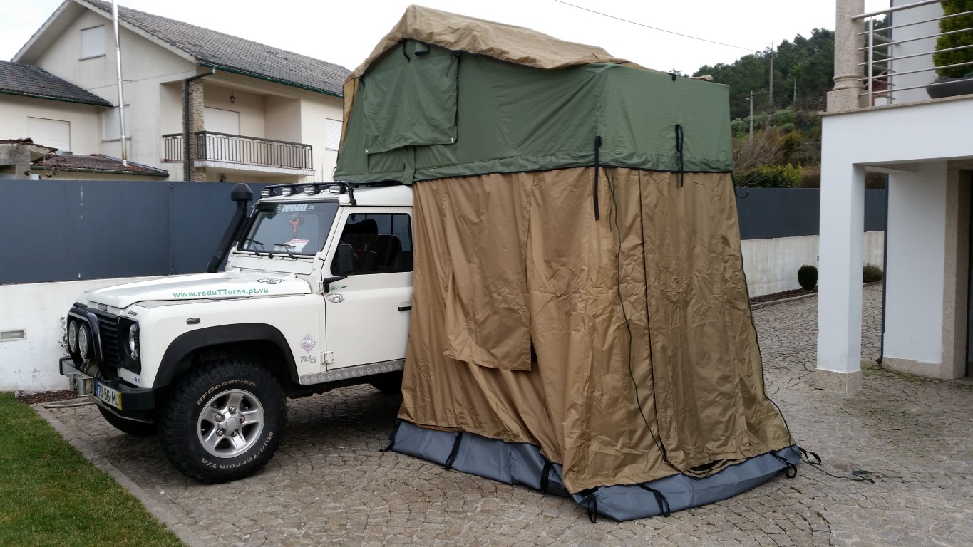 ReduTToras: Roof Tent on Land Rover Defender 90 - part I