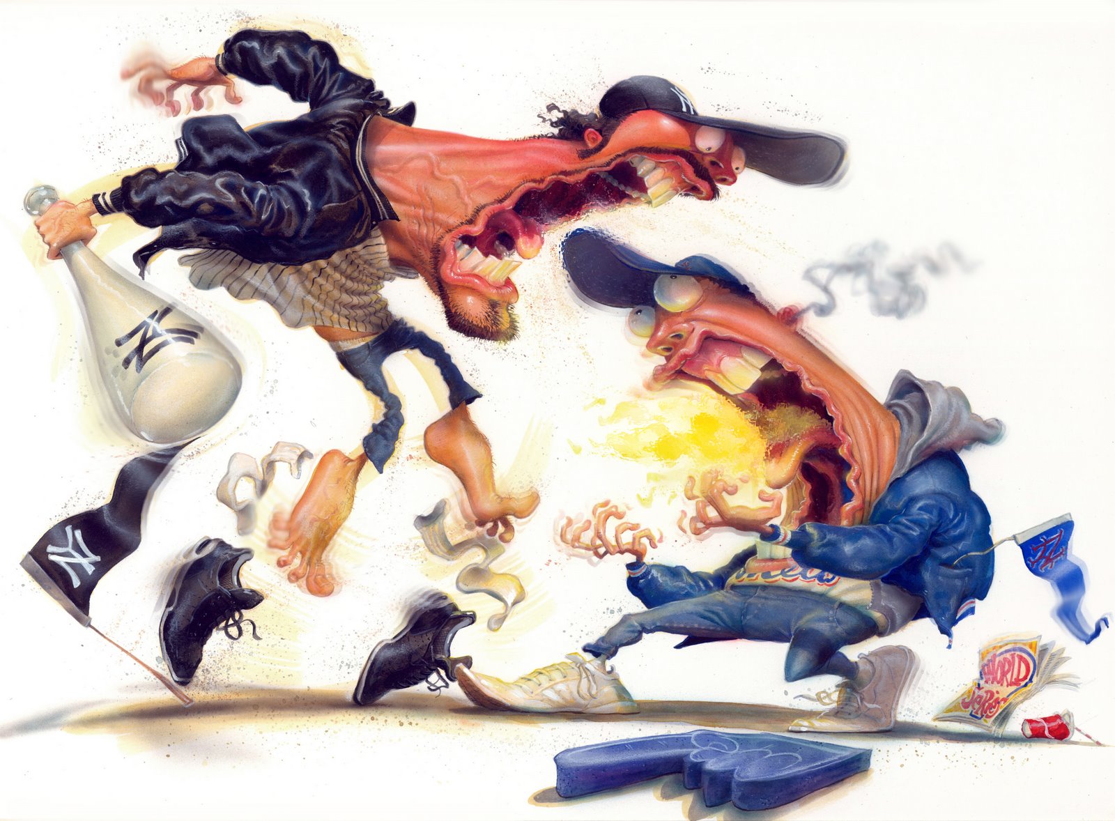 Wallpapers And Backgrounds: Fantastic Cartoon Artwork Set 2