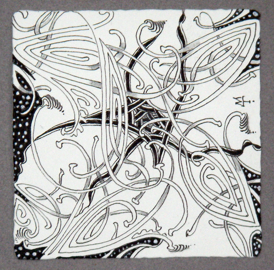 Zentangle: Sweet Mooka 16