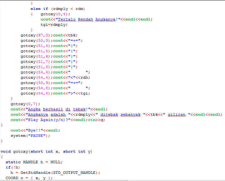Contoh Game Sederhana Dengan Bahasa Pemrograman C++ - Smart TechTut